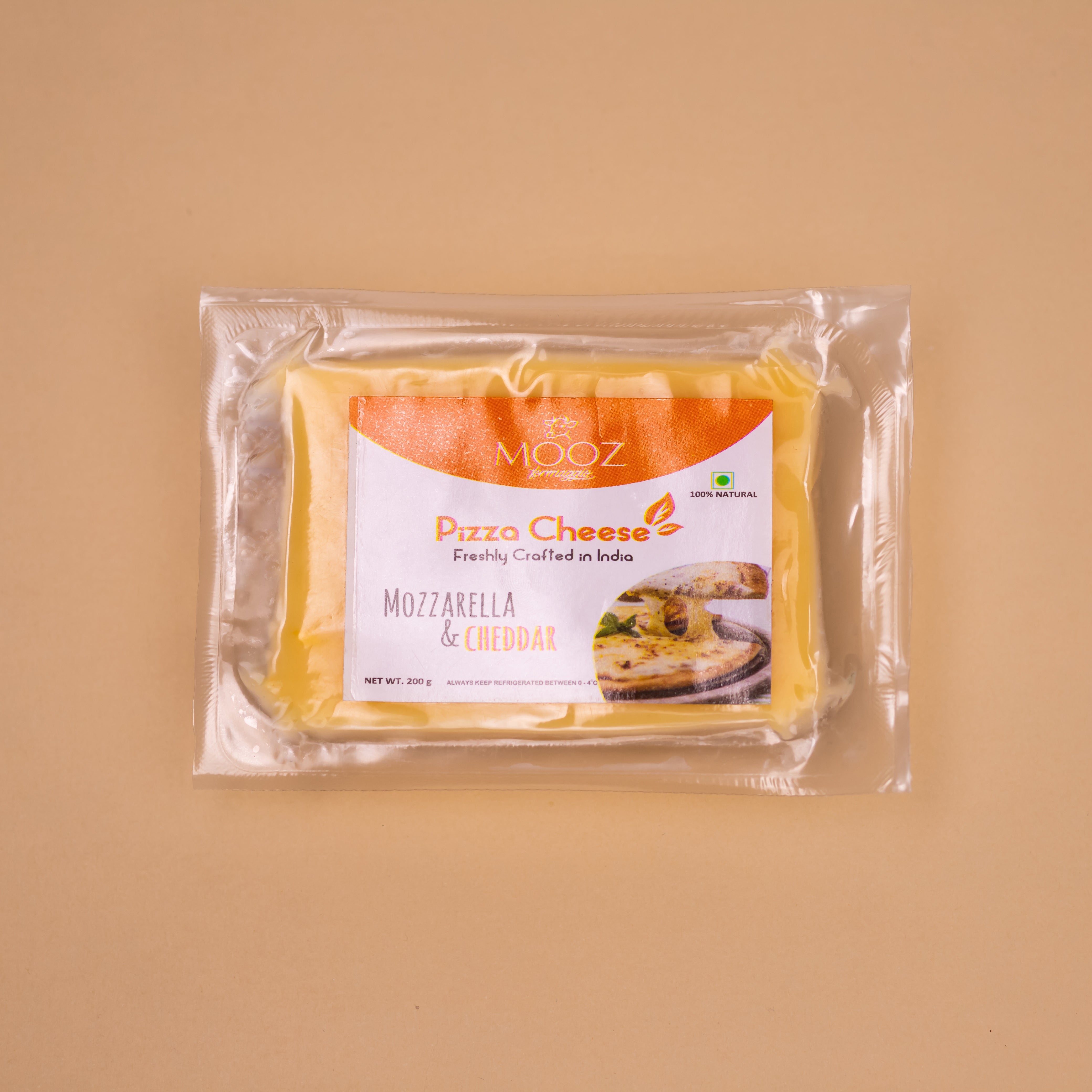 Pizza Cheese (Mozzarella & Cheddar) – MOOZ Formaggio